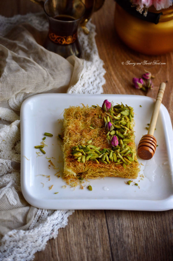 Pistachio Kunafa/ Kanafe/ Kanafah - Savory&SweetFood